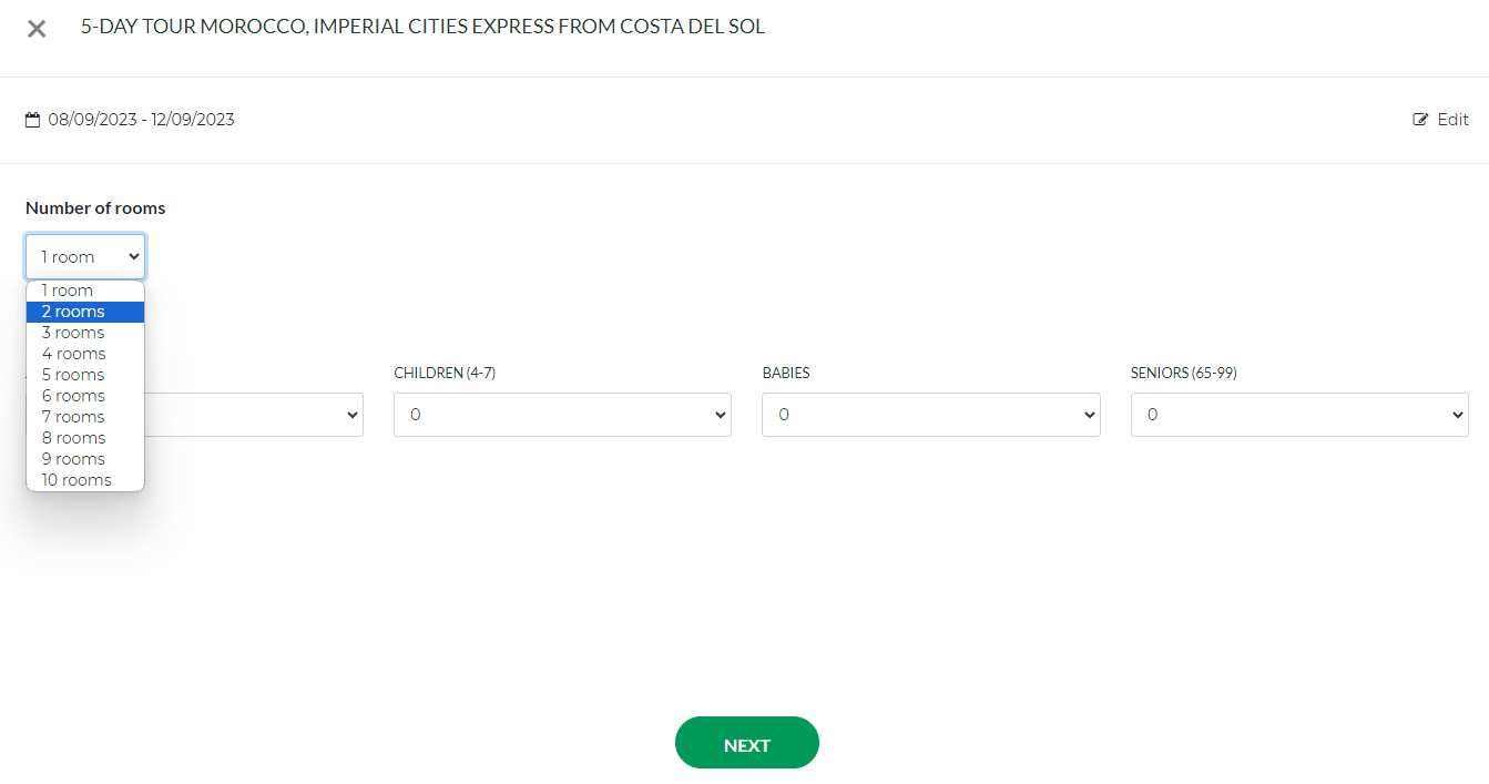 Multiday Tours : how to book online step-by-step | Julià Travel